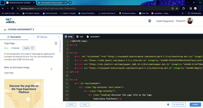 Prasanthi Chenna on LinkedIn: #day10 #html #css #bootstrap # ... Prasanthi Chenna on LinkedIn: #day10 #html #css #bootstrap # ...