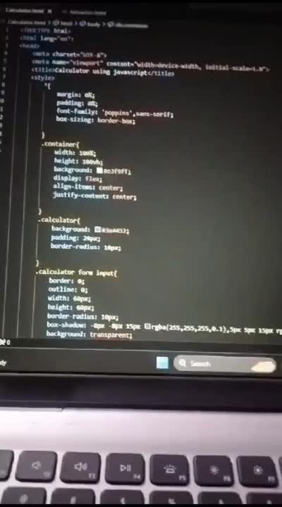 How I created a calculator using HTML, CSS, and JavaScript | Gowthami ... How I created a calculator using HTML, CSS, and JavaScript | Gowthami ...