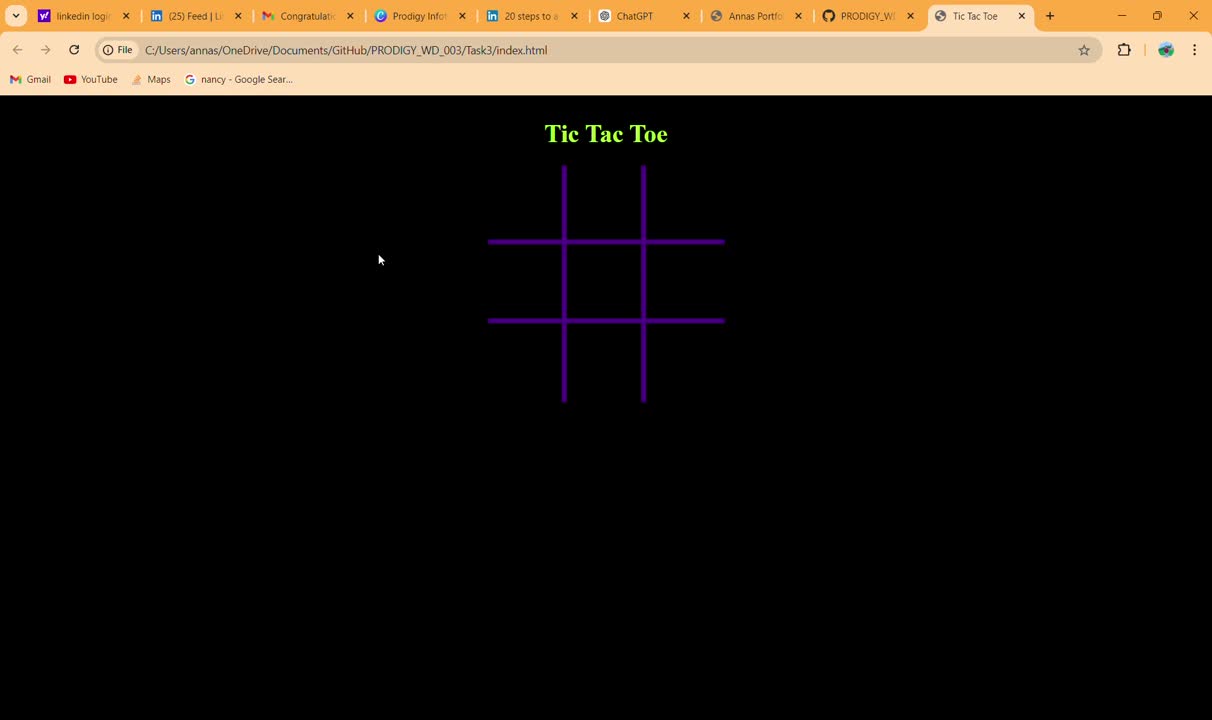 shaik Annas on LinkedIn: #tictactoe #gamedevelopment #javascript # ... shaik Annas on LinkedIn: #tictactoe #gamedevelopment #javascript # ...
