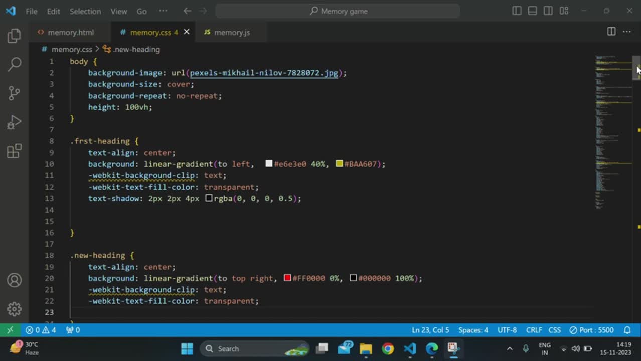 Asha Benazir K on LinkedIn: #javascript #css #webdev #memory # ... Asha Benazir K on LinkedIn: #javascript #css #webdev #memory # ...