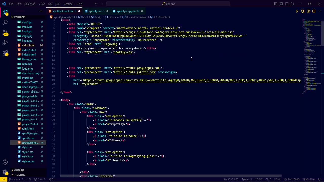 Ratan Yadav on LinkedIn: #html #css #learningjourney #spotifyclone # ... Ratan Yadav on LinkedIn: #html #css #learningjourney #spotifyclone # ...