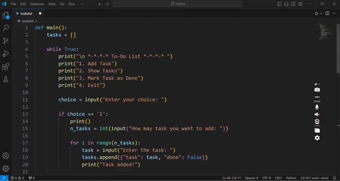 Adeeba Hadiya on LinkedIn: #codsoft #pythonprogramming #internship Adeeba Hadiya on LinkedIn: #codsoft #pythonprogramming #internship