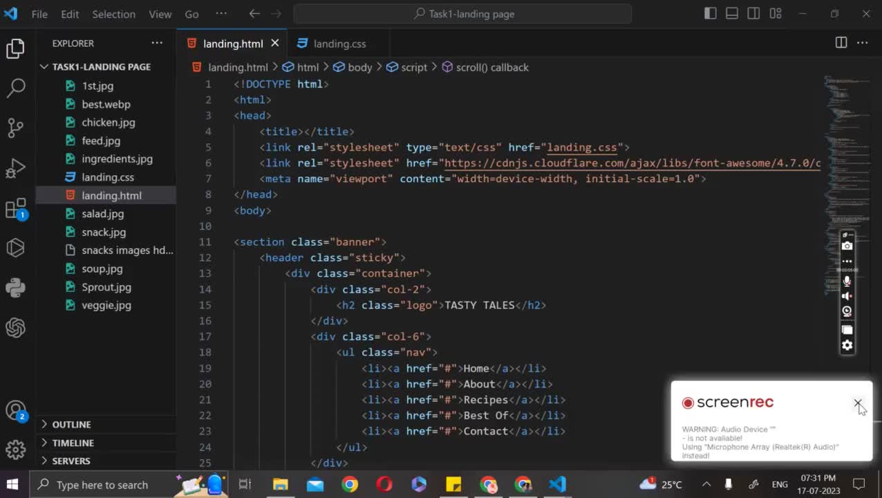 Gayatri Dhanwani on LinkedIn: #codsoft #webdevelopment #html #css # ... Gayatri Dhanwani on LinkedIn: #codsoft #webdevelopment #html #css # ...