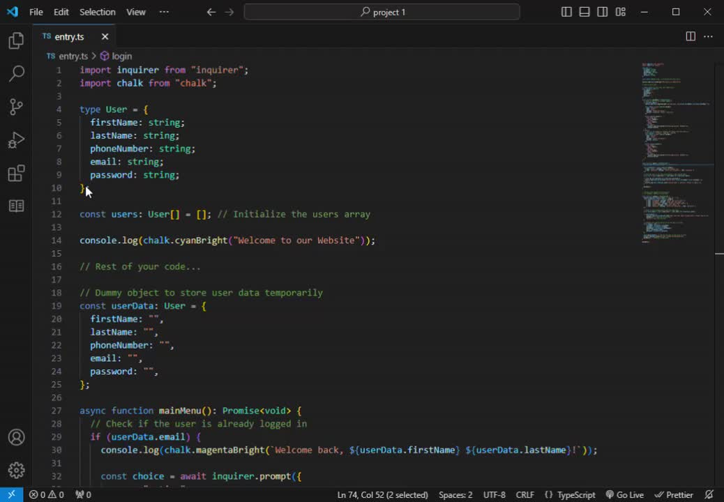 Kanwal Heer on LinkedIn: #typescript #commandline #inquirer #project # ... Kanwal Heer on LinkedIn: #typescript #commandline #inquirer #project # ...