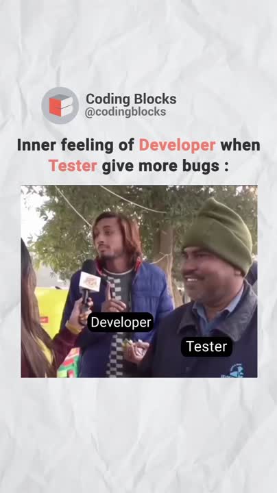 Sumit Goyal on LinkedIn: #testing #developer #bugs Sumit Goyal on LinkedIn: #testing #developer #bugs
