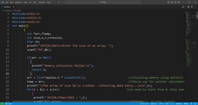 Pallavi Raj on LinkedIn: #c #dynamicmemoryallocation #array #program # ... Pallavi Raj on LinkedIn: #c #dynamicmemoryallocation #array #program # ...