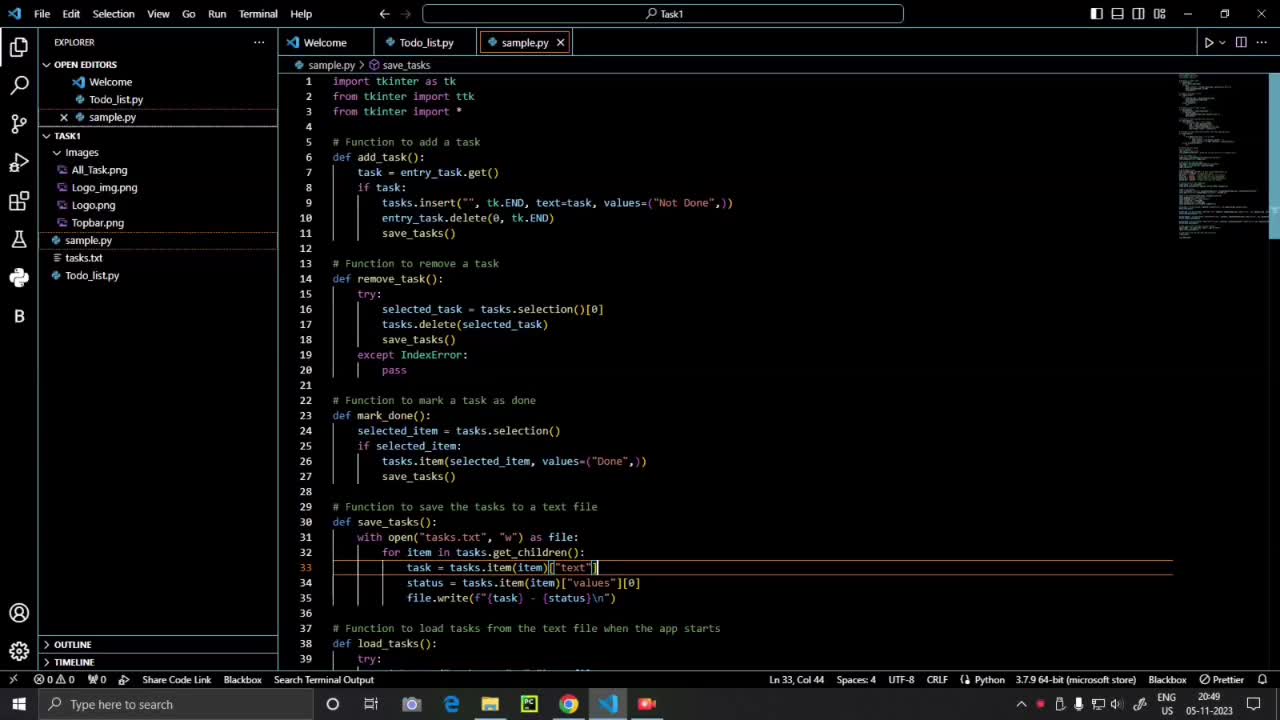 Completed CodSoft task: To-Do List application | Dhakshina Sri P posted ... Completed CodSoft task: To-Do List application | Dhakshina Sri P posted ...