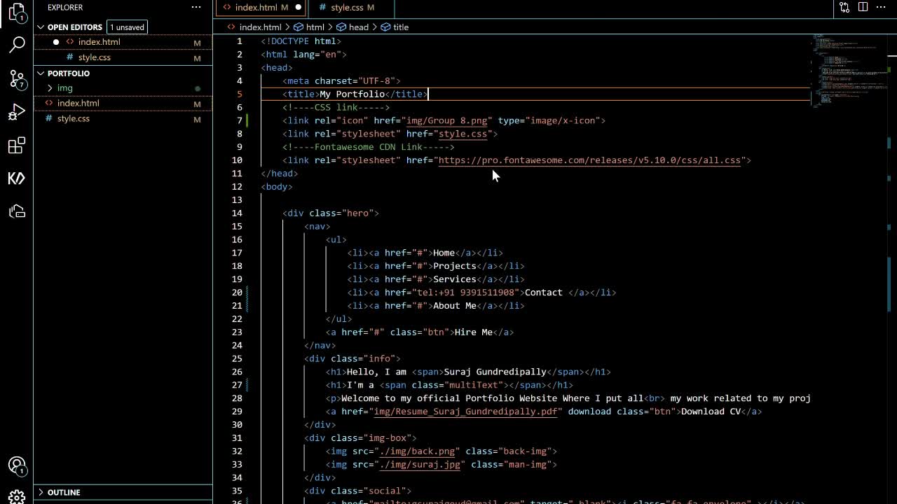 Suraj Gundredipally on LinkedIn: #codeclause #html #css #intern2023 # ... Suraj Gundredipally on LinkedIn: #codeclause #html #css #intern2023 # ...