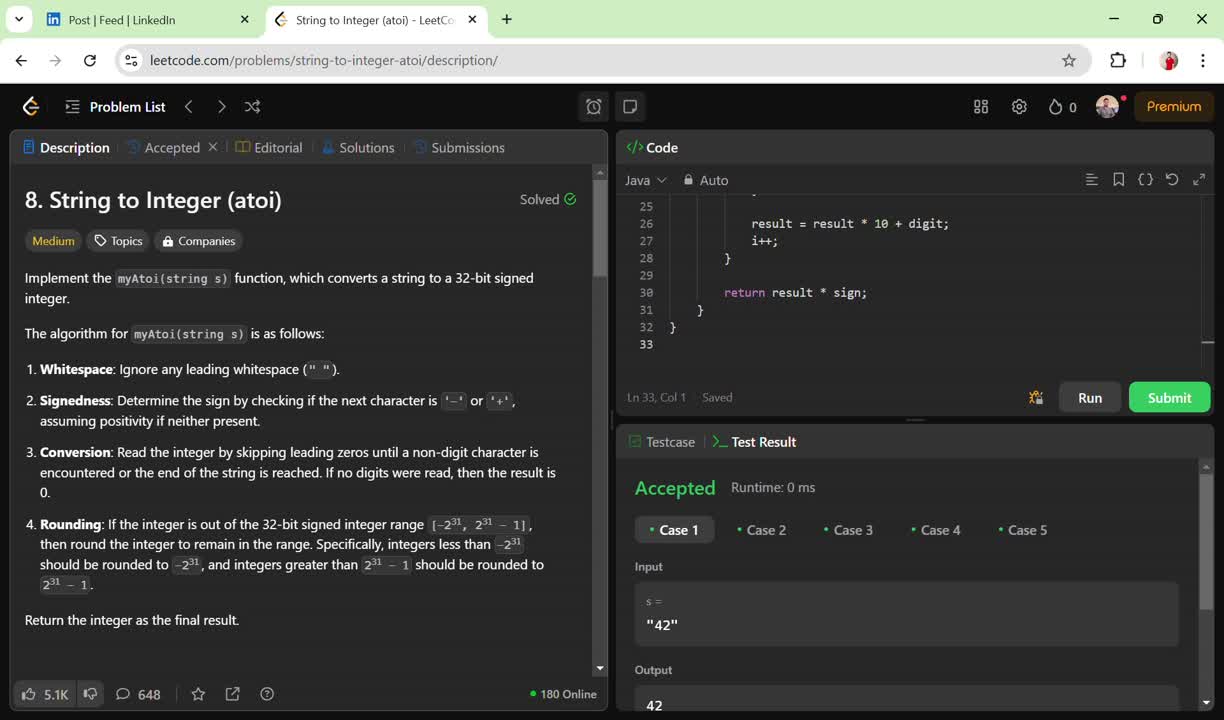 #leetcode #100daysofcode #java #problemsolving #codingjourney… | Arjit ... #leetcode #100daysofcode #java #problemsolving #codingjourney… | Arjit ...