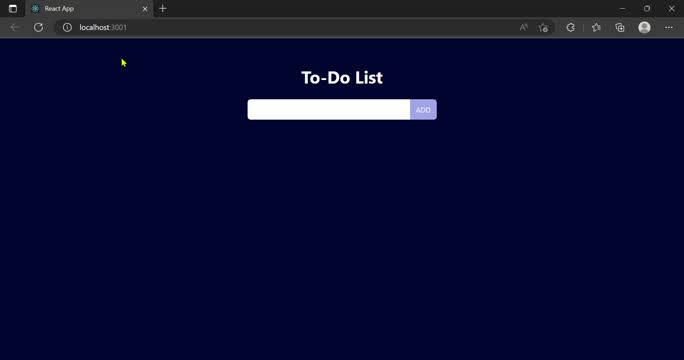 ADWAITH E K LinkedIn‘de: #reactjs #todolist ADWAITH E K LinkedIn‘de: #reactjs #todolist