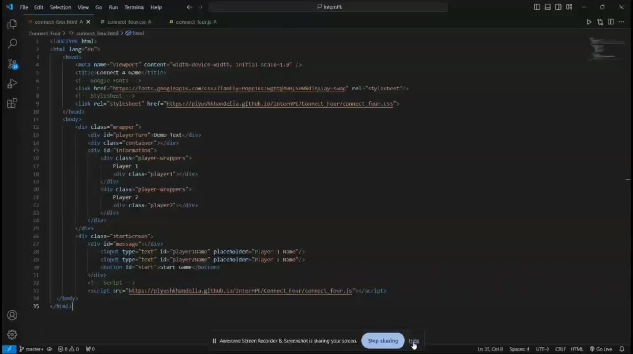 Valaboju Jagadeesh on LinkedIn: #python #gamedev #internship #internpe Valaboju Jagadeesh on LinkedIn: #python #gamedev #internship #internpe