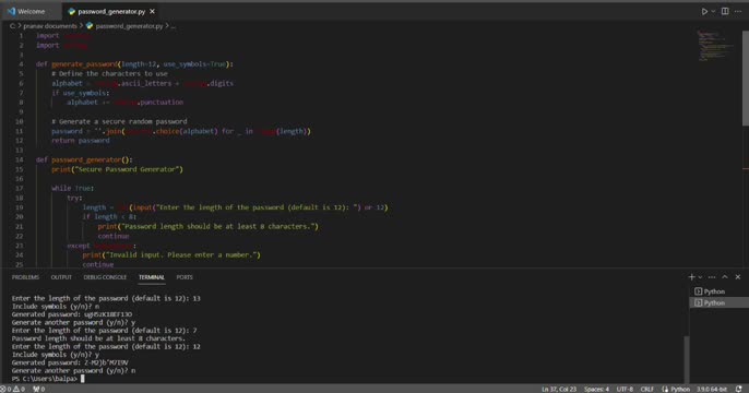 Bala pranav on LinkedIn: #python Bala pranav on LinkedIn: #python