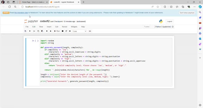 TRUPTI RATH on LinkedIn: Task2 Python programming(Password Generator ... TRUPTI RATH on LinkedIn: Task2 Python programming(Password Generator ...