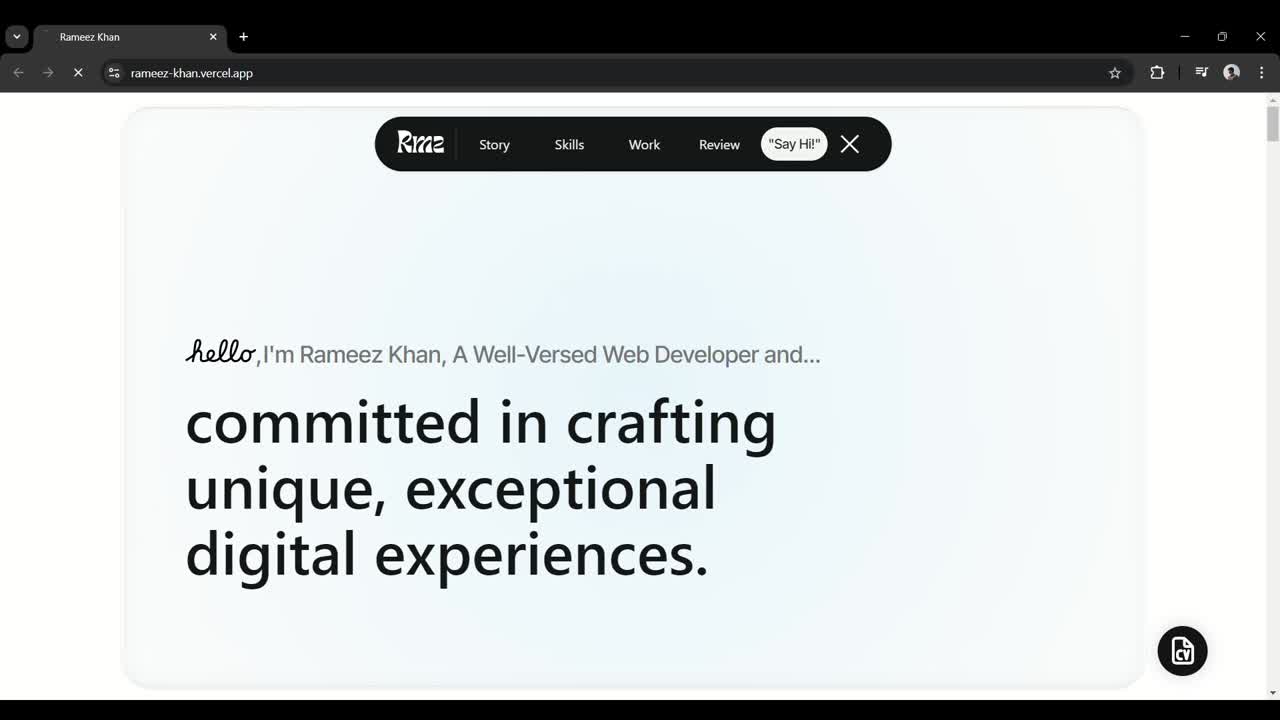 Rameez Khan on LinkedIn: #webdevelopment #reactjs #portfolio # ... Rameez Khan on LinkedIn: #webdevelopment #reactjs #portfolio # ...