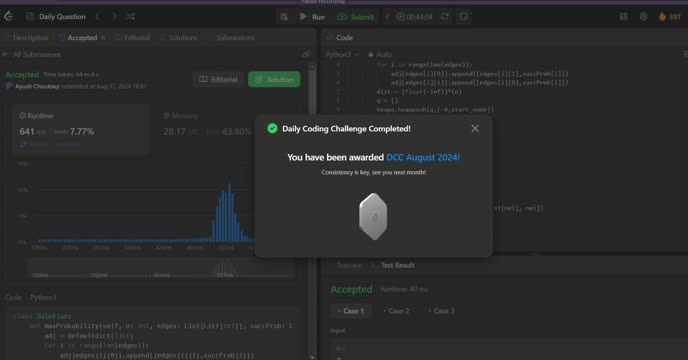 Ayush Chouksey on LinkedIn: #codingchallenge #consistencyiskey # ... Ayush Chouksey on LinkedIn: #codingchallenge #consistencyiskey # ...