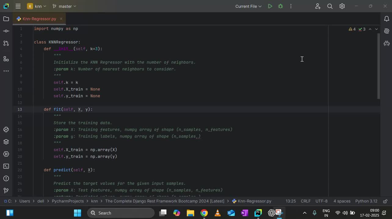 coded knn classifier from scratch | Aryan upadhyay coded knn classifier from scratch | Aryan upadhyay