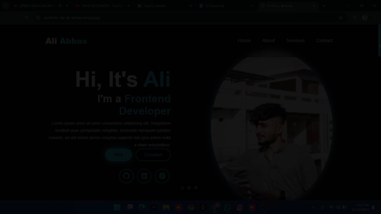Ali Abbas on LinkedIn: #portfoliolaunch #webdevelopment # ... Ali Abbas on LinkedIn: #portfoliolaunch #webdevelopment # ...