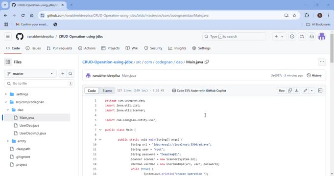 Deepika Ranaberi on LinkedIn: #java #jdbc #crudoperations #mysql # ... Deepika Ranaberi on LinkedIn: #java #jdbc #crudoperations #mysql # ...