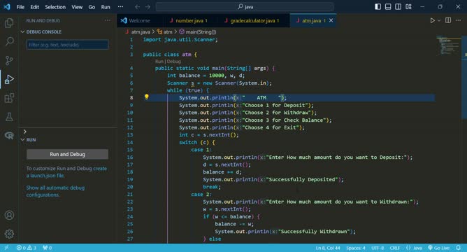 Sai Krishna Pabolu on LinkedIn: #codsoft #java Sai Krishna Pabolu on LinkedIn: #codsoft #java