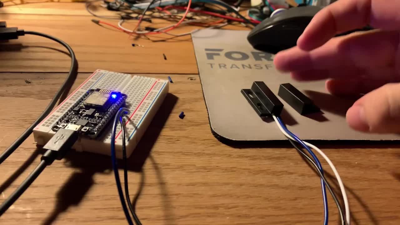 Clay Casper on LinkedIn: Got a reed magnetic sensor connected to a ... Clay Casper on LinkedIn: Got a reed magnetic sensor connected to a ...
