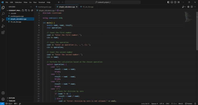 Congrats to Codsoft on coding projects! | Aman Patel posted on the ... Congrats to Codsoft on coding projects! | Aman Patel posted on the ...