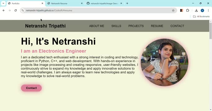Netranshi Tripathi on LinkedIn: #webdevlopment #html #css #portfolio # ... Netranshi Tripathi on LinkedIn: #webdevlopment #html #css #portfolio # ...
