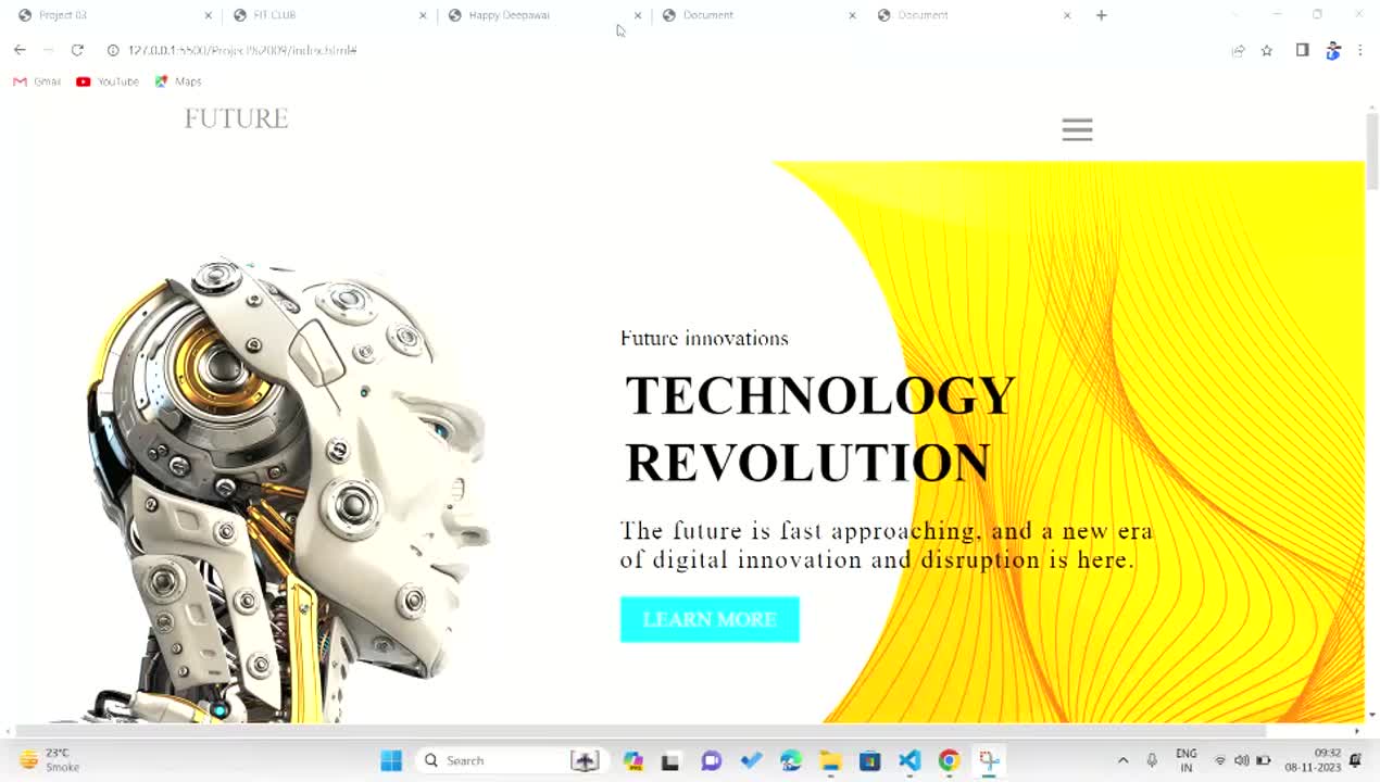Harish Gurjar on LinkedIn: I create a full responsiv web project in ... Harish Gurjar on LinkedIn: I create a full responsiv web project in ...