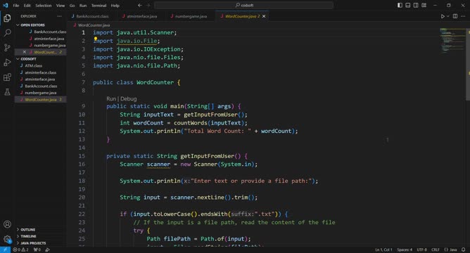 Tushar Bhargav on LinkedIn: #codesoft #codsoftinternship #java Tushar Bhargav on LinkedIn: #codesoft #codsoftinternship #java