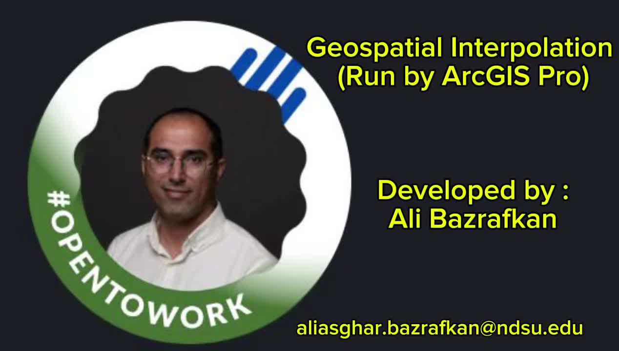 Aliasghar Bazrafkan on LinkedIn: #gis #spatialanalysis #interpolation # ... Aliasghar Bazrafkan on LinkedIn: #gis #spatialanalysis #interpolation # ...