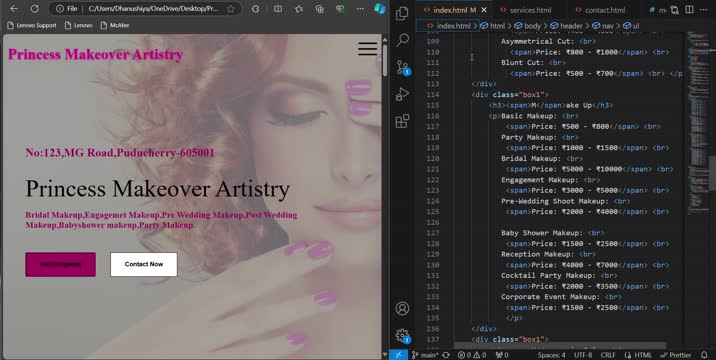 Dhanushiya D on LinkedIn: #webdevelopment #html #css #javascript # ... Dhanushiya D on LinkedIn: #webdevelopment #html #css #javascript # ...