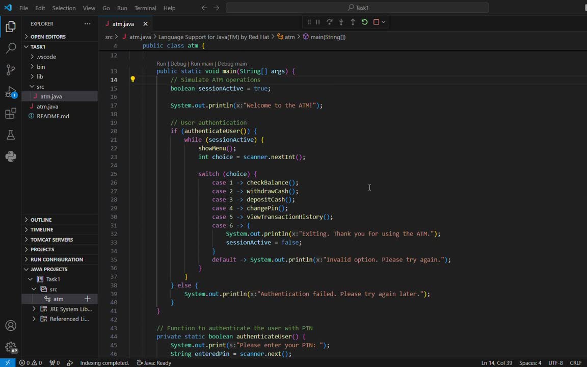 Apoorva Nayak on LinkedIn: #programming #atm #simulation #project # ... Apoorva Nayak on LinkedIn: #programming #atm #simulation #project # ...