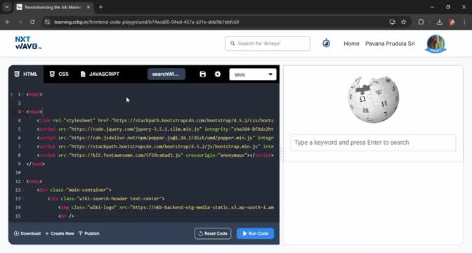 Attuluri Pavana Prudula sri on LinkedIn: #nxtwave #webdevelopment # ... Attuluri Pavana Prudula sri on LinkedIn: #nxtwave #webdevelopment # ...