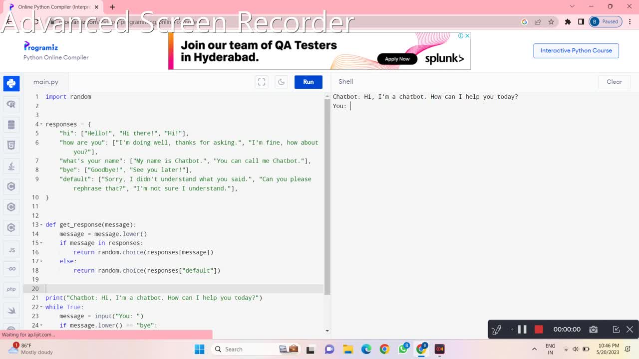 Swetha Konkyana on LinkedIn: #internship #python #syncintern #syncinterns Swetha Konkyana on LinkedIn: #internship #python #syncintern #syncinterns