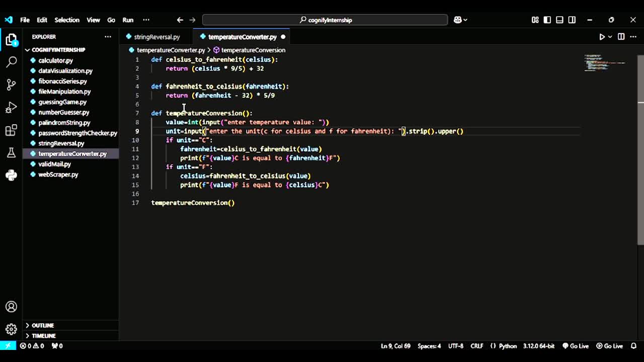 Pranali Thakare on LinkedIn: #python #programming #internship #cognifyz ... Pranali Thakare on LinkedIn: #python #programming #internship #cognifyz ...