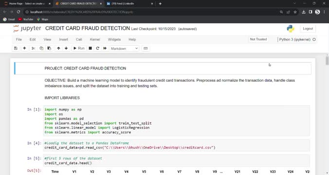 Finished task 5 on Credit Card Fraud Detection | Sujal Lothe posted on ... Finished task 5 on Credit Card Fraud Detection | Sujal Lothe posted on ...