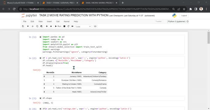 DHIRAJ SONAWANE on LinkedIn: #task #python #datascience # ... DHIRAJ SONAWANE on LinkedIn: #task #python #datascience # ...