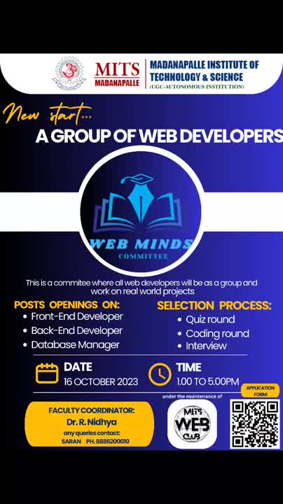 Saran Velmurugan on LinkedIn: Web Minds Committee Day-1 Quiz & Coding ... Saran Velmurugan on LinkedIn: Web Minds Committee Day-1 Quiz & Coding ...