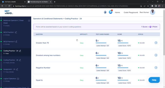 Ravi Kumar Putta on LinkedIn: #day #ccbp #ccbpian #coding ... Ravi Kumar Putta on LinkedIn: #day #ccbp #ccbpian #coding ...