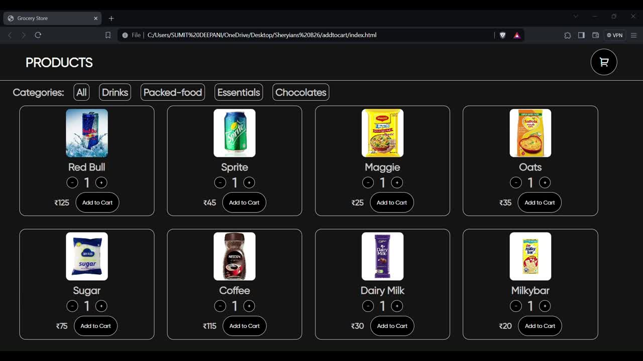 New project: immersive shopping experience with HTML, CSS, JavaScript ... New project: immersive shopping experience with HTML, CSS, JavaScript ...