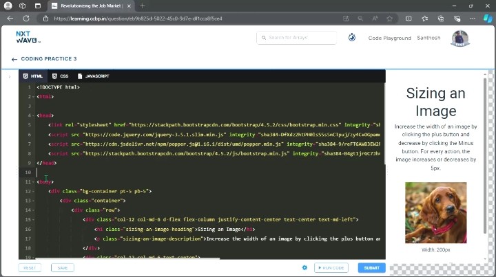 Santhosh Kannan on LinkedIn: #ccbp #js #coding Santhosh Kannan on LinkedIn: #ccbp #js #coding