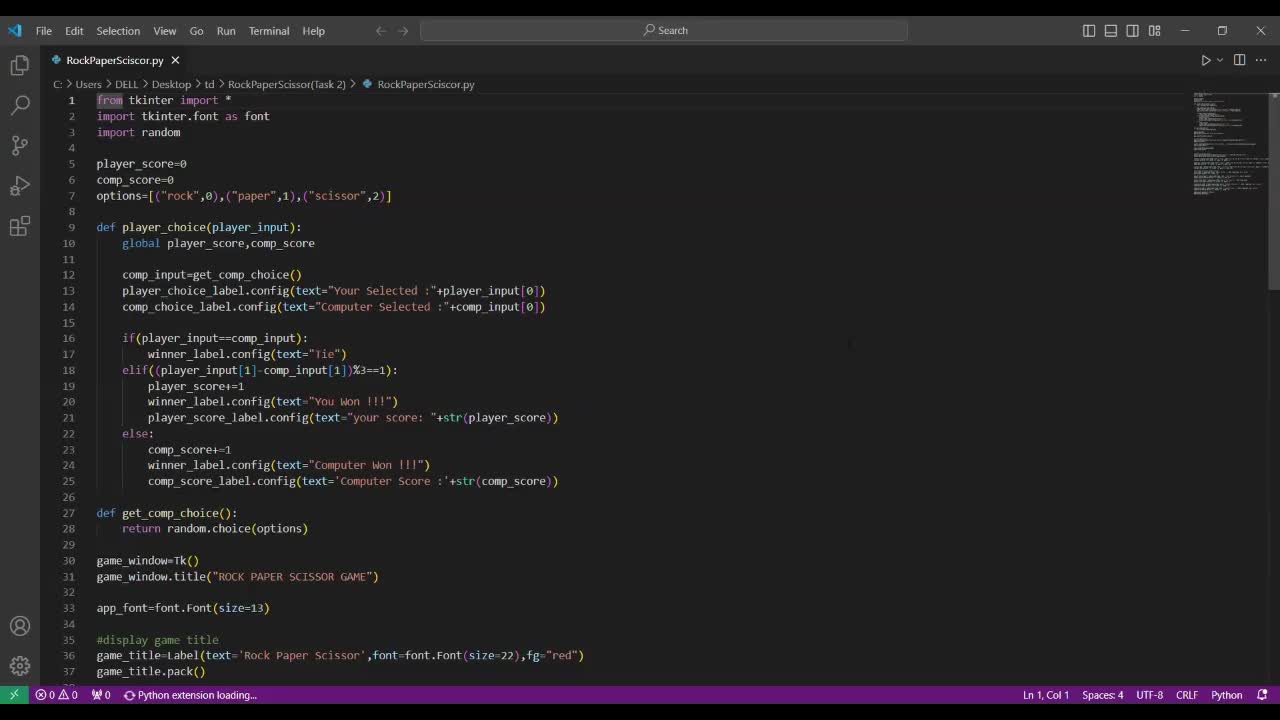 Priti Panchal on LinkedIn: #pythonprogramming #codsoft Priti Panchal on LinkedIn: #pythonprogramming #codsoft
