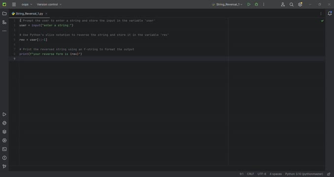 Created a Python function for String Reversal | Kalaiselvan srinivasan ... Created a Python function for String Reversal | Kalaiselvan srinivasan ...