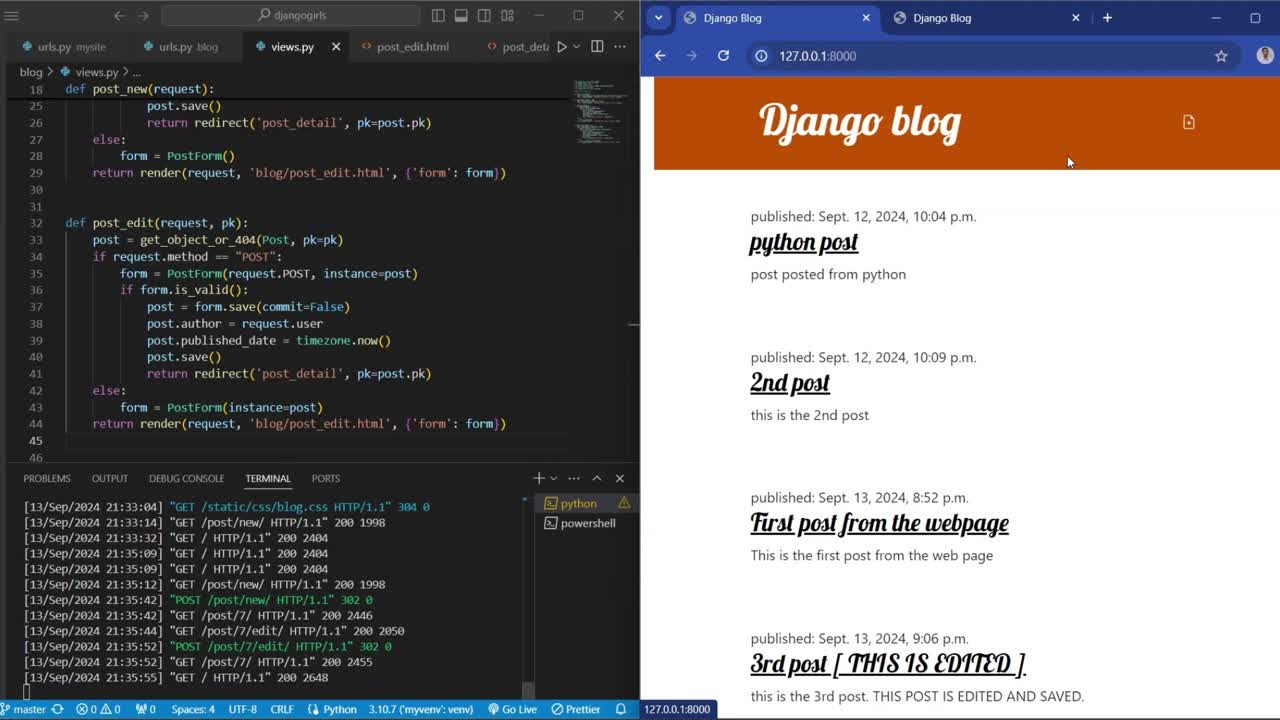 Srijith Marshal Fernando on LinkedIn: #django #python #html #css Srijith Marshal Fernando on LinkedIn: #django #python #html #css