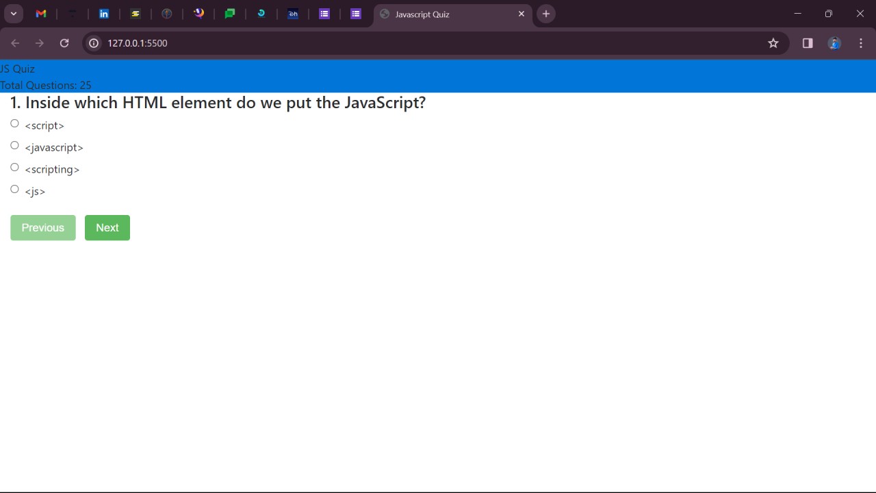 Rohit Rajesh Shrote on LinkedIn: #javascript #html #css #codingquiz # ... Rohit Rajesh Shrote on LinkedIn: #javascript #html #css #codingquiz # ...