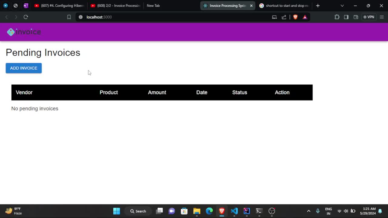 My new project: Invoice Processing System | Udit Jaiswal posted on the ... My new project: Invoice Processing System | Udit Jaiswal posted on the ...