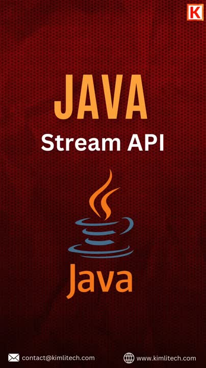 Kimli Technologies on LinkedIn: #java #programming #coding #javastreams ... Kimli Technologies on LinkedIn: #java #programming #coding #javastreams ...