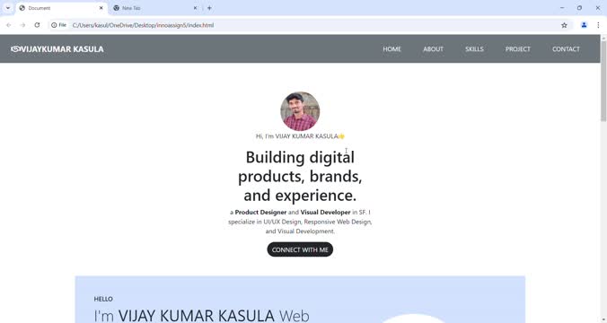 Vijay Kumar Kasula on LinkedIn: #innomatics #css #html #javascript Vijay Kumar Kasula on LinkedIn: #innomatics #css #html #javascript