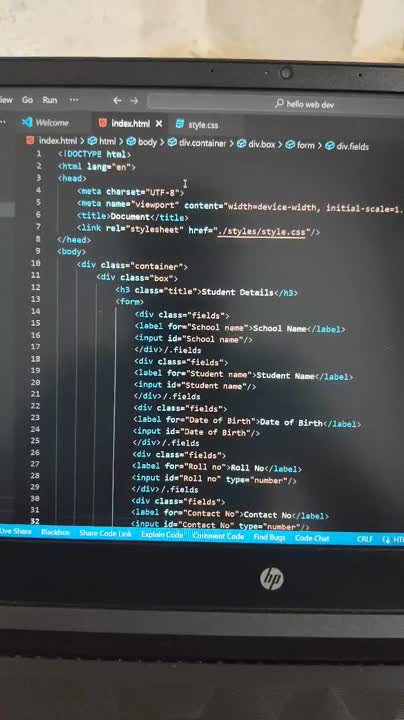 Susanta Rajak on LinkedIn: #html #css #webdev Susanta Rajak on LinkedIn: #html #css #webdev