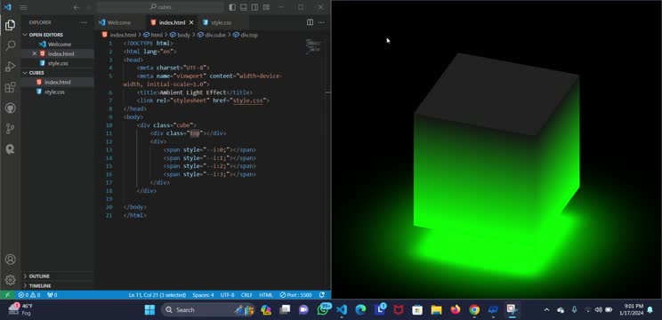 Hasan Jafer on LinkedIn: #code #html5 #htmlcss #cubes #3dvisualization ... Hasan Jafer on LinkedIn: #code #html5 #htmlcss #cubes #3dvisualization ...
