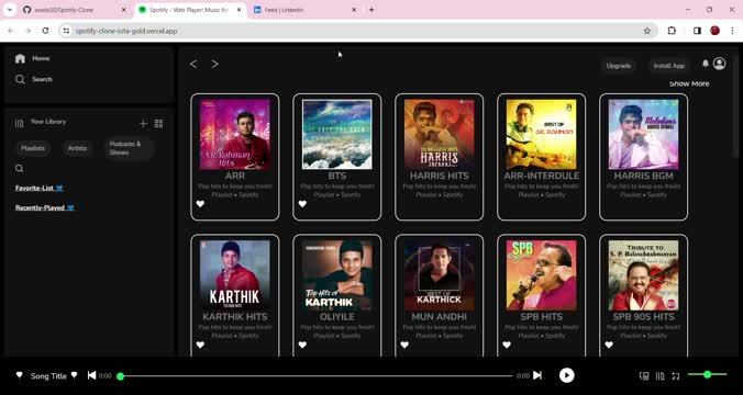 SOWBARANIKA ESWARI on LinkedIn: #javascript #html #css #spotifyclone # ... SOWBARANIKA ESWARI on LinkedIn: #javascript #html #css #spotifyclone # ...